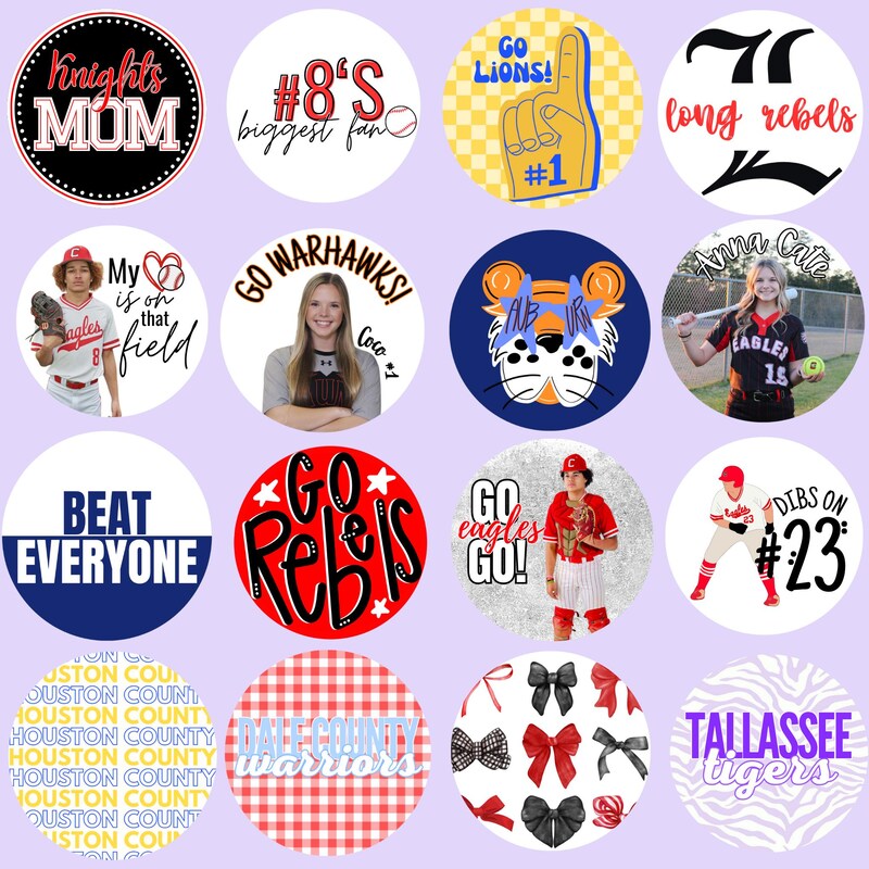 Cheer Game Day Pins - Etsy