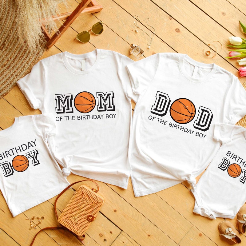 Basketball Birthday Shirt - Etsy