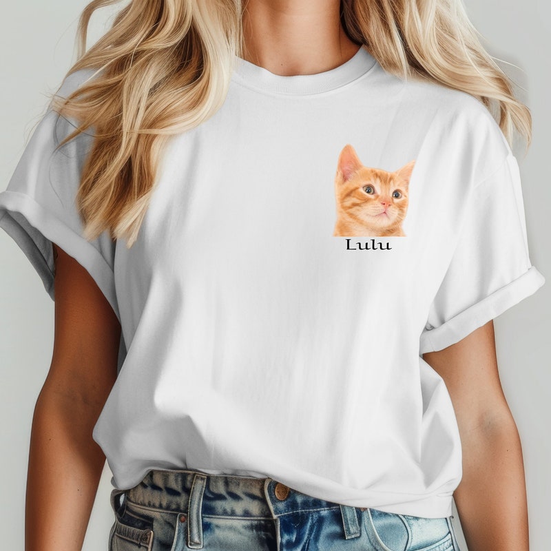 Custom Cat Shirt - Etsy