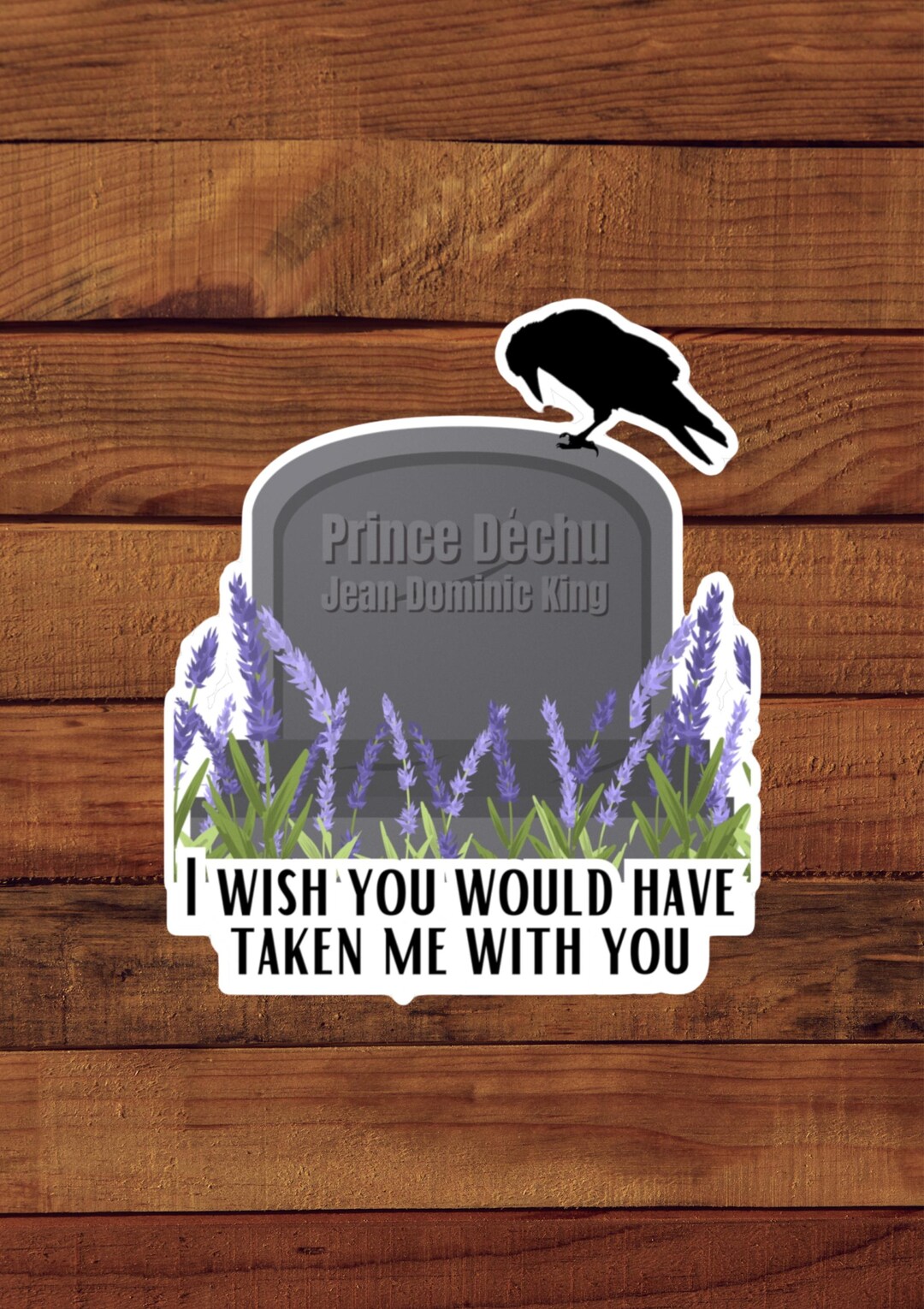KS I Wish Headstone Vinyl Decals - Etsy