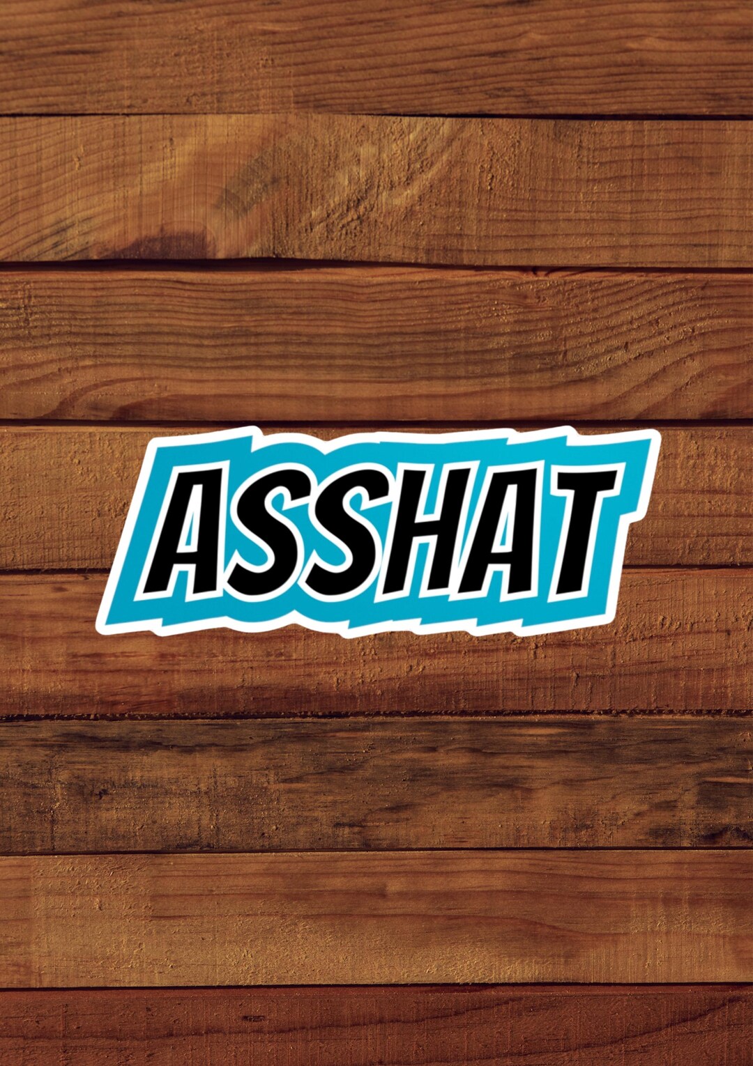 BW Asshat Vinyl Decals - Etsy