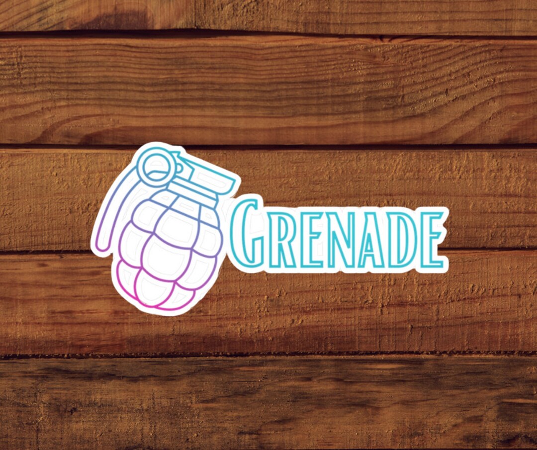 KS Grenade Vinyl Decals - Etsy