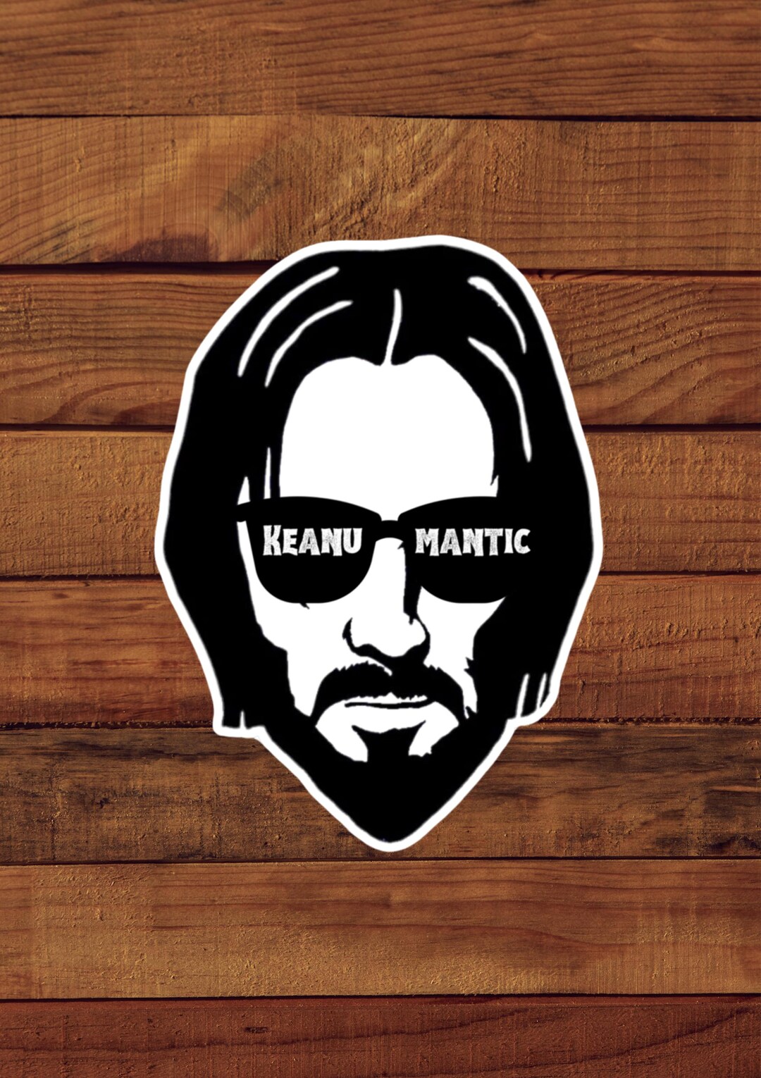 BW Keanu-mantic Vinyl Decals - Etsy