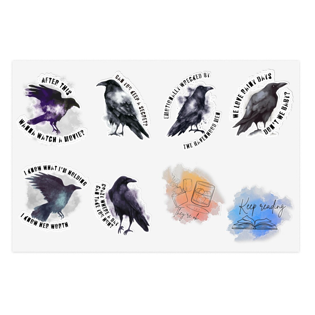 KS Ravenhood Sticker Sheets - Etsy