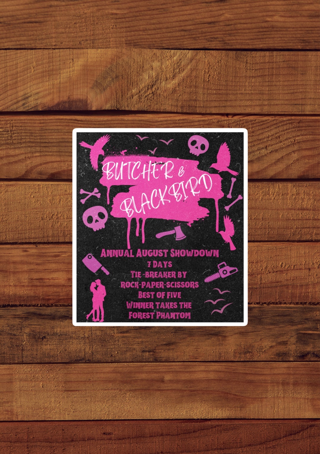 BW Annual August Showdown Vinyl Decals - Etsy