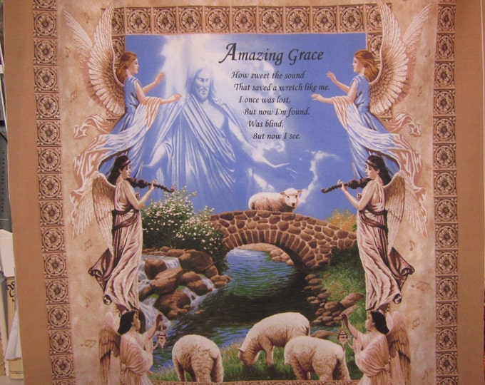 Amazing Grace Quilt Panel - Etsy