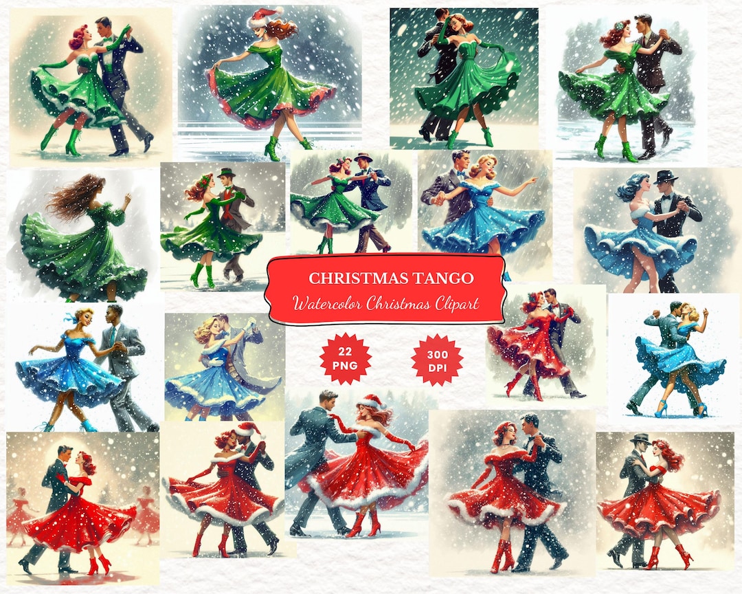 Christmas Dance, Christmas Tango, Christmas Gifts, Christmas Gift, Png ...
