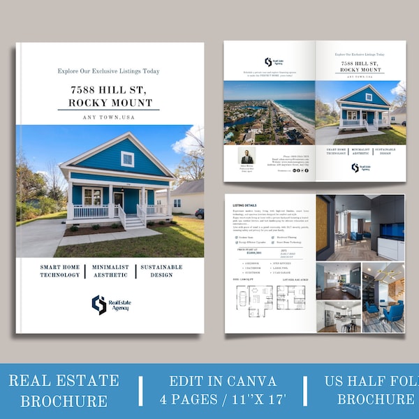 Mortgage Broker Brochure Template - Etsy