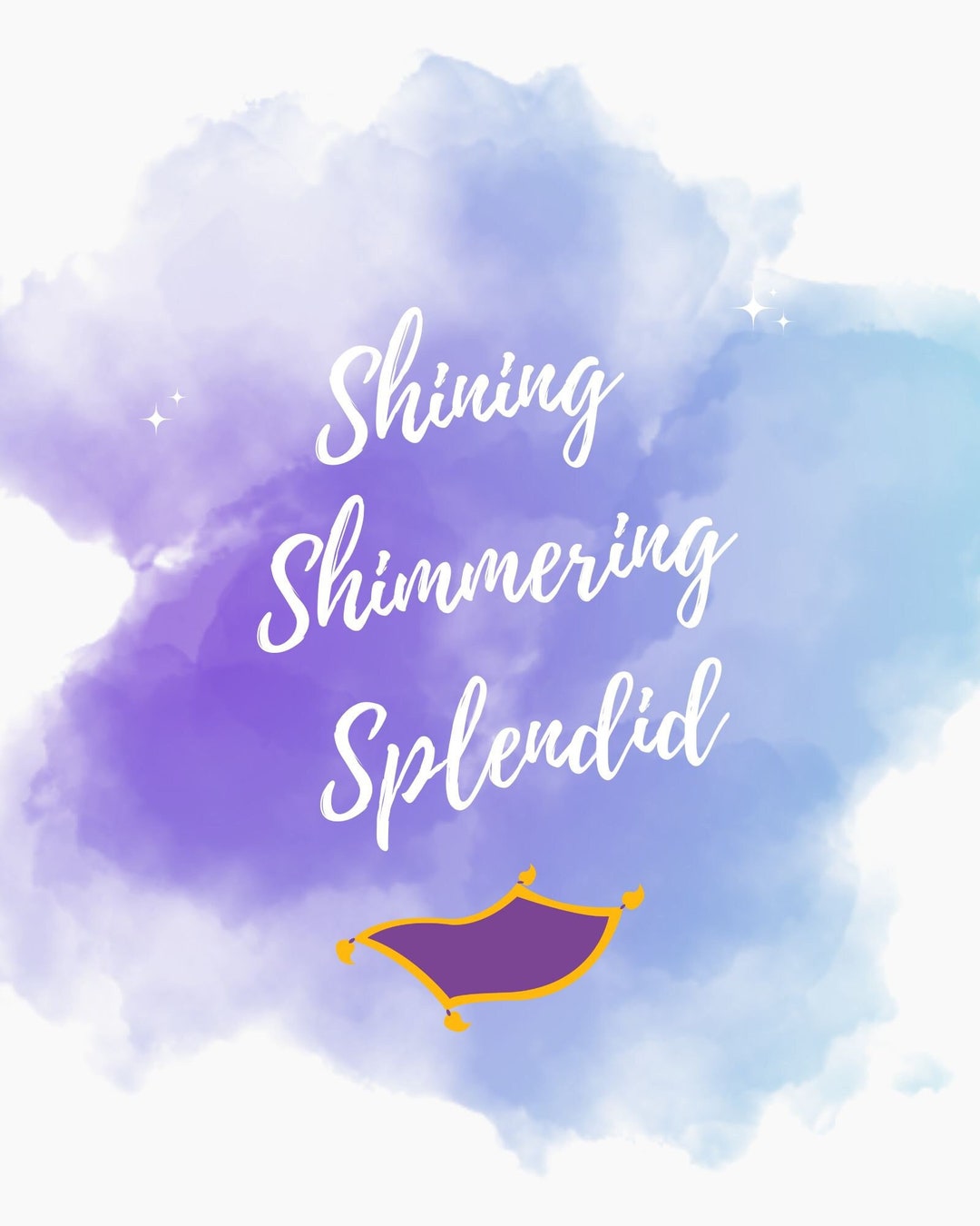 Digital Download Shining Shimmering Splendid Aladdin Magic Carpet A ...