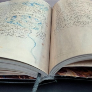 Voynich Manuscript Facsimile Faithful Leatherbound Reproduction ...