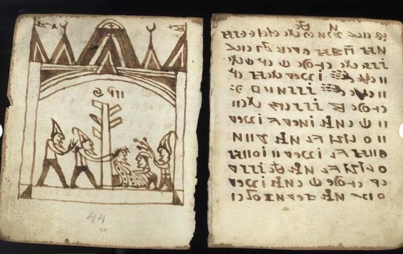 Codex Rohonczi Manuscript Facsimile Faithful Leatherbound Reproduction ...