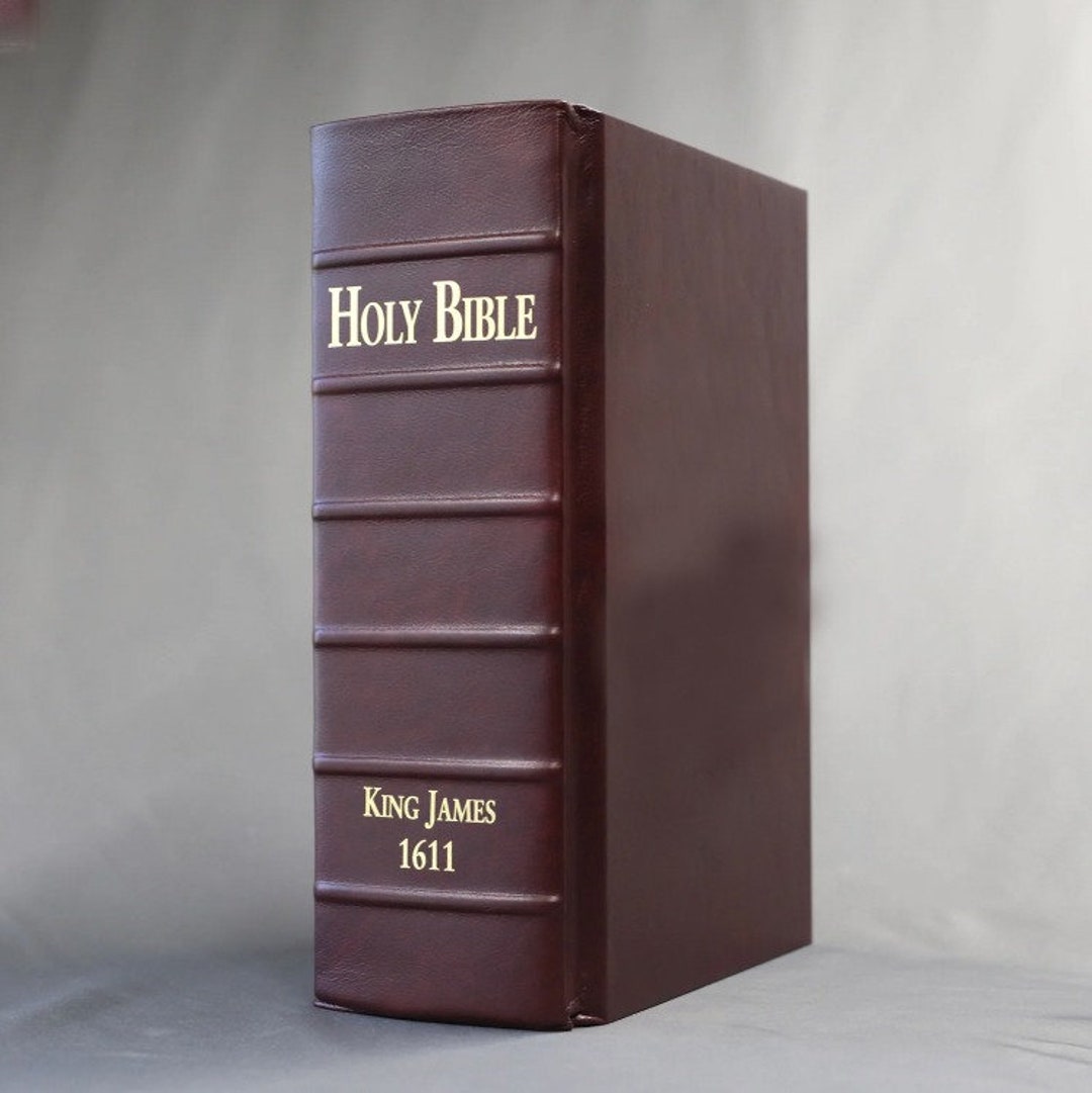 King James Bible 1611 First Edition Facsimile Faithful Leather ...