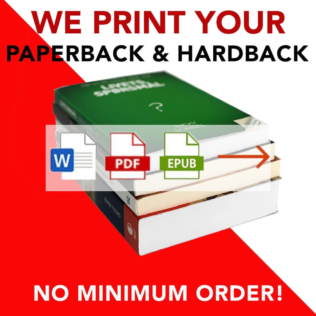 Print Your Book | Express Fedex | NO MINIMUM ORDER, Books, Magazines ...