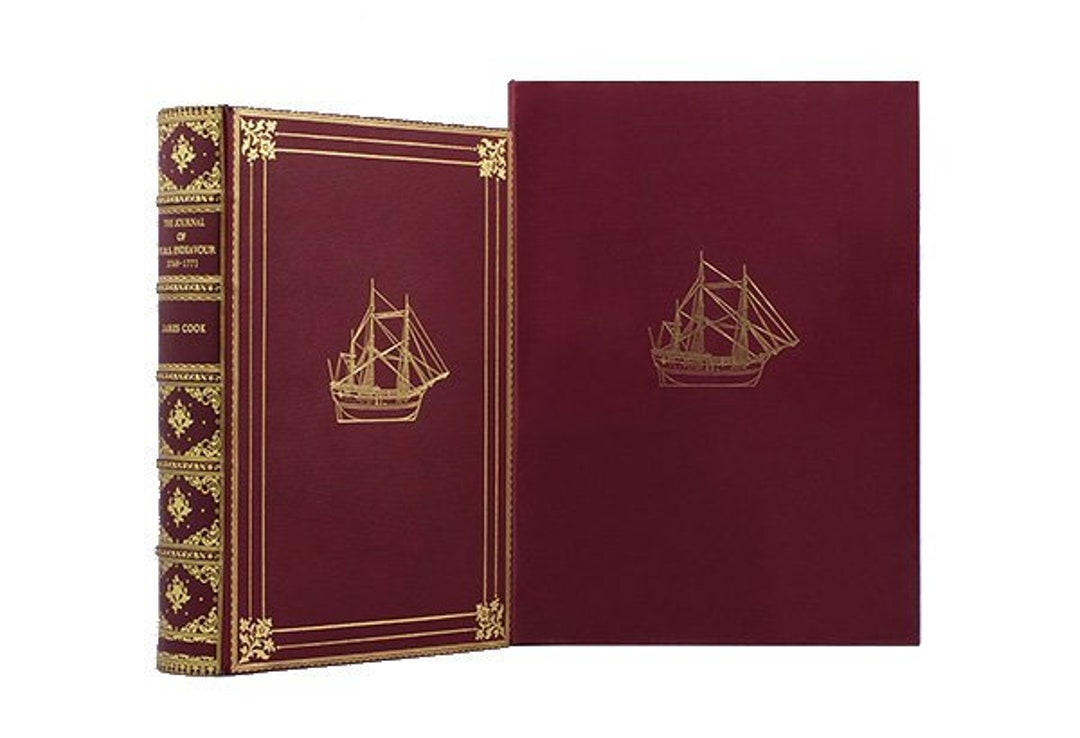 Captain James Cook Journal 1768-1771 Facsimile Faithful Leather ...