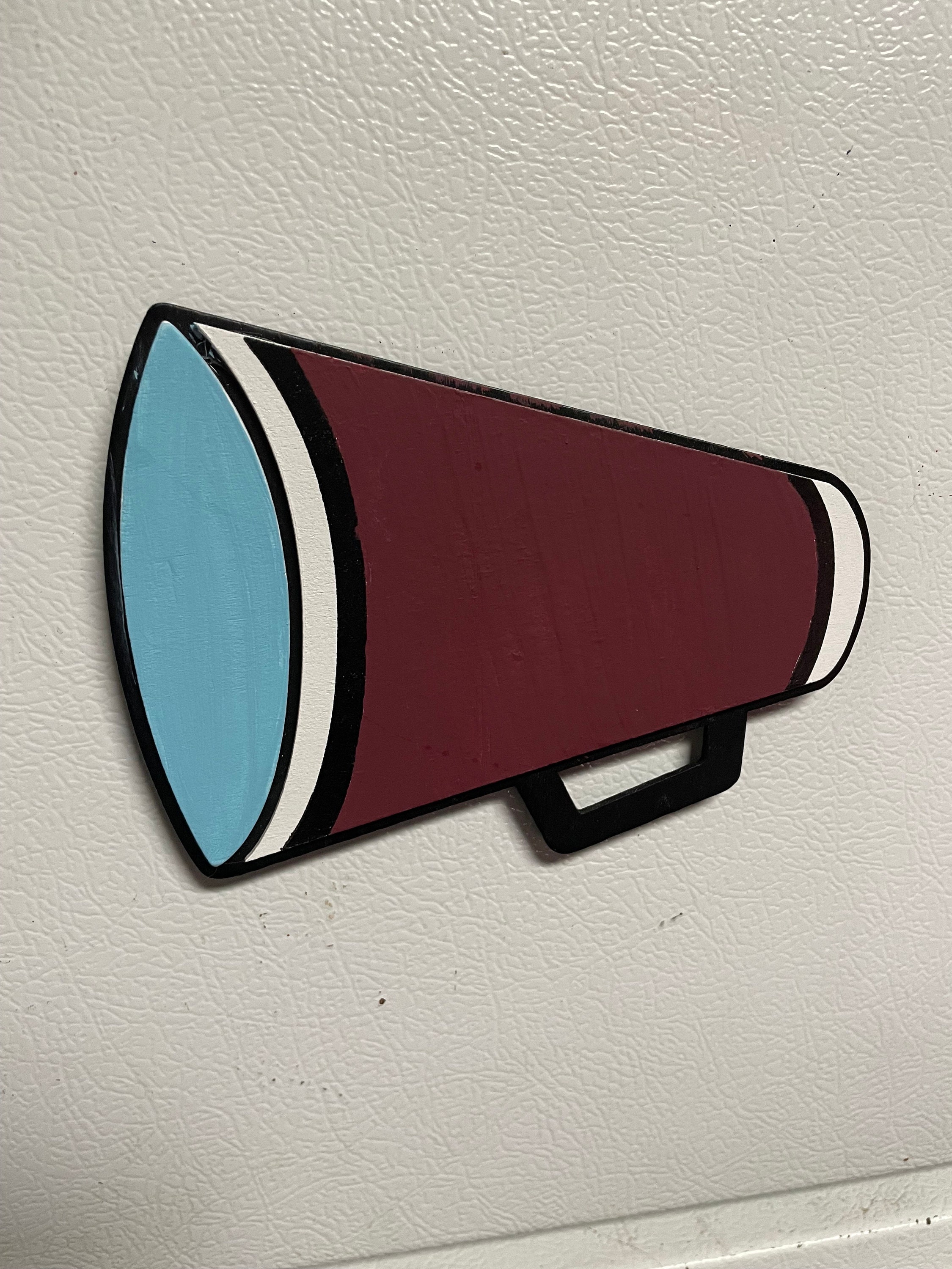 Maroon, Blue, and White- School Spirit Magnets - Etsy