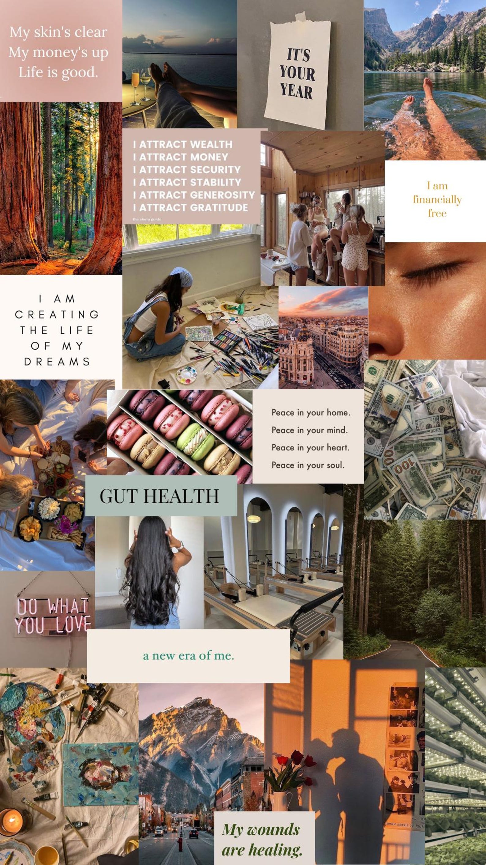 Vision Board Collage - Etsy