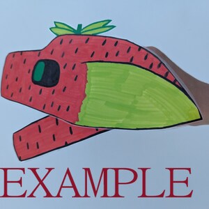 Custom Paper Dragon Puppets - Etsy