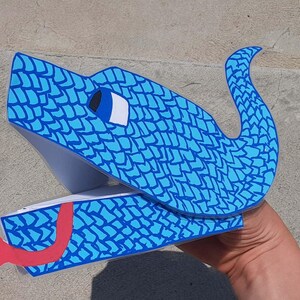 Dragon Hand Puppet. Snake Dragon. Paper Dragon Puppet - Etsy