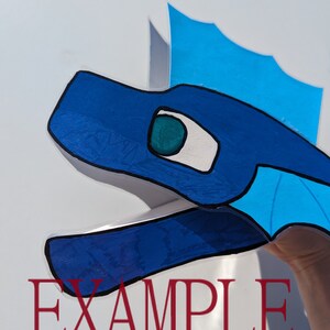 Custom Paper Dragon Puppets - Etsy