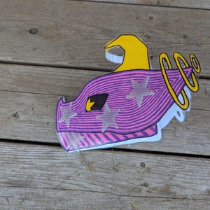 Dragon Hand Puppet. Star Dragon. Paper Dragon Puppet - Etsy