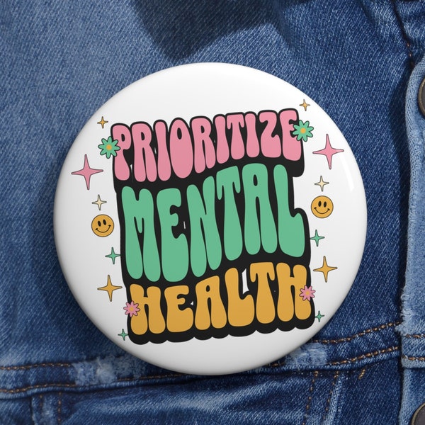 Mental Health Pin - Etsy