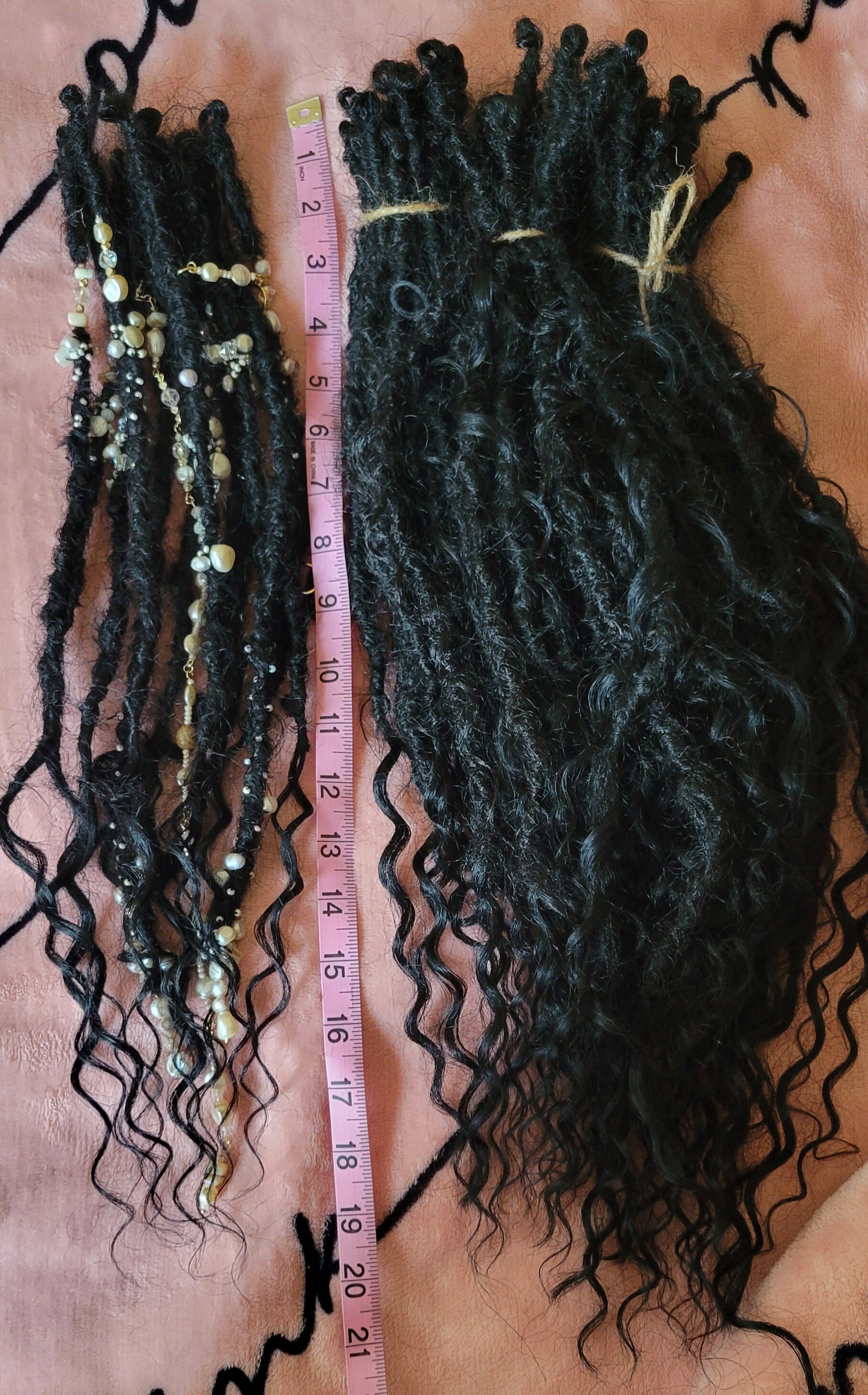 Pearl Charm Crochet Locs - Etsy