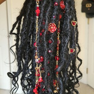 Rose Charm Crochet Locs - Etsy