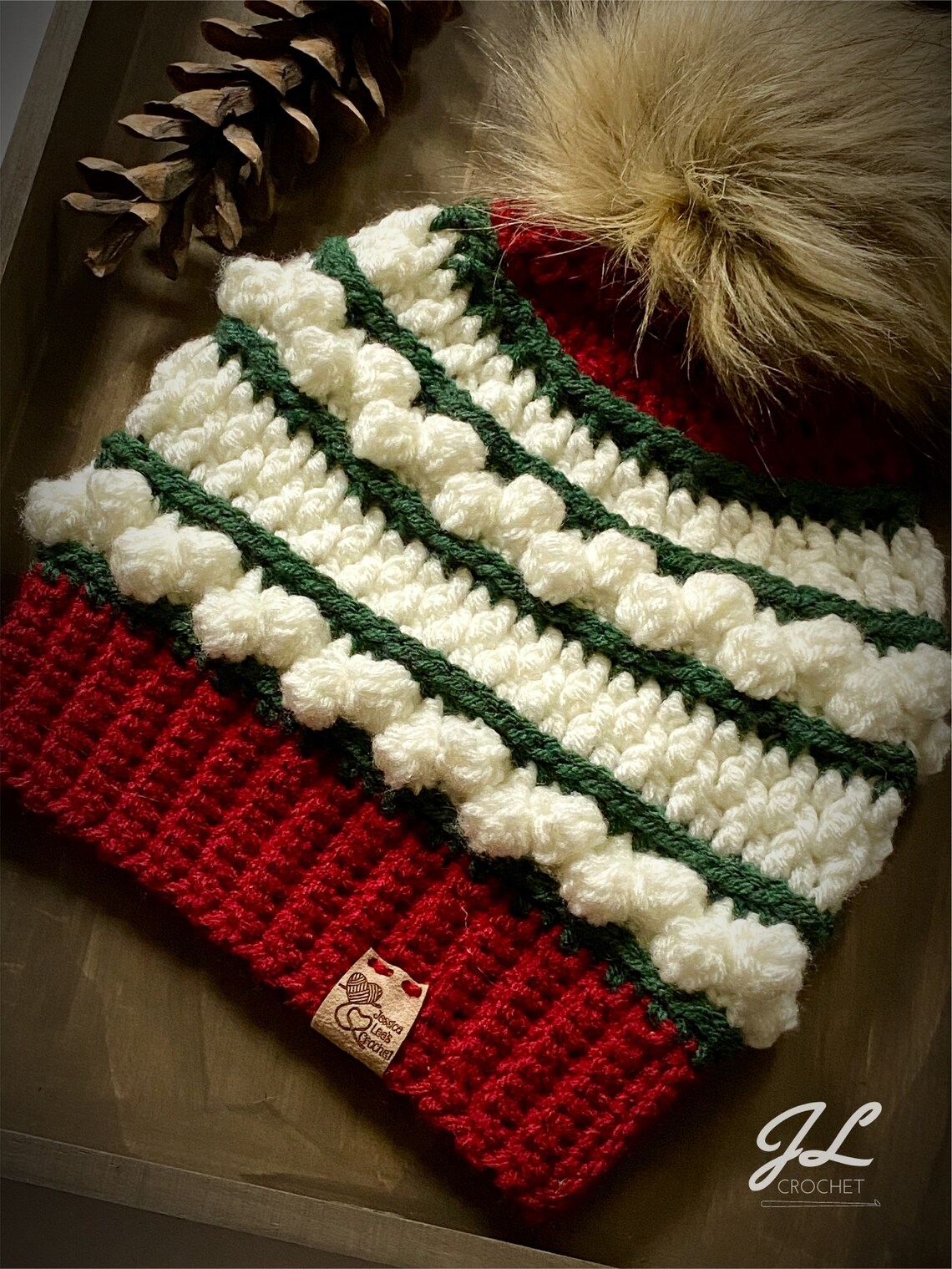 New Hampshire Cabin Beanie Pattern | PDF | Crochet Beanie | Crochet Hat ...