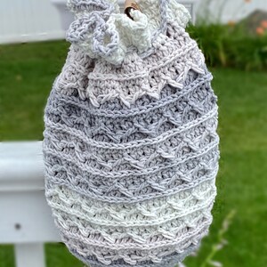 On-the-fly Sack, PDF PATTERN ONLY, Crochet Pattern, Drawstring Bag ...