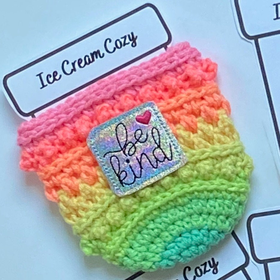 PRINTABLE Ice Cream Cozy Template | Digital PDF | Pint Cozy Inserts ...