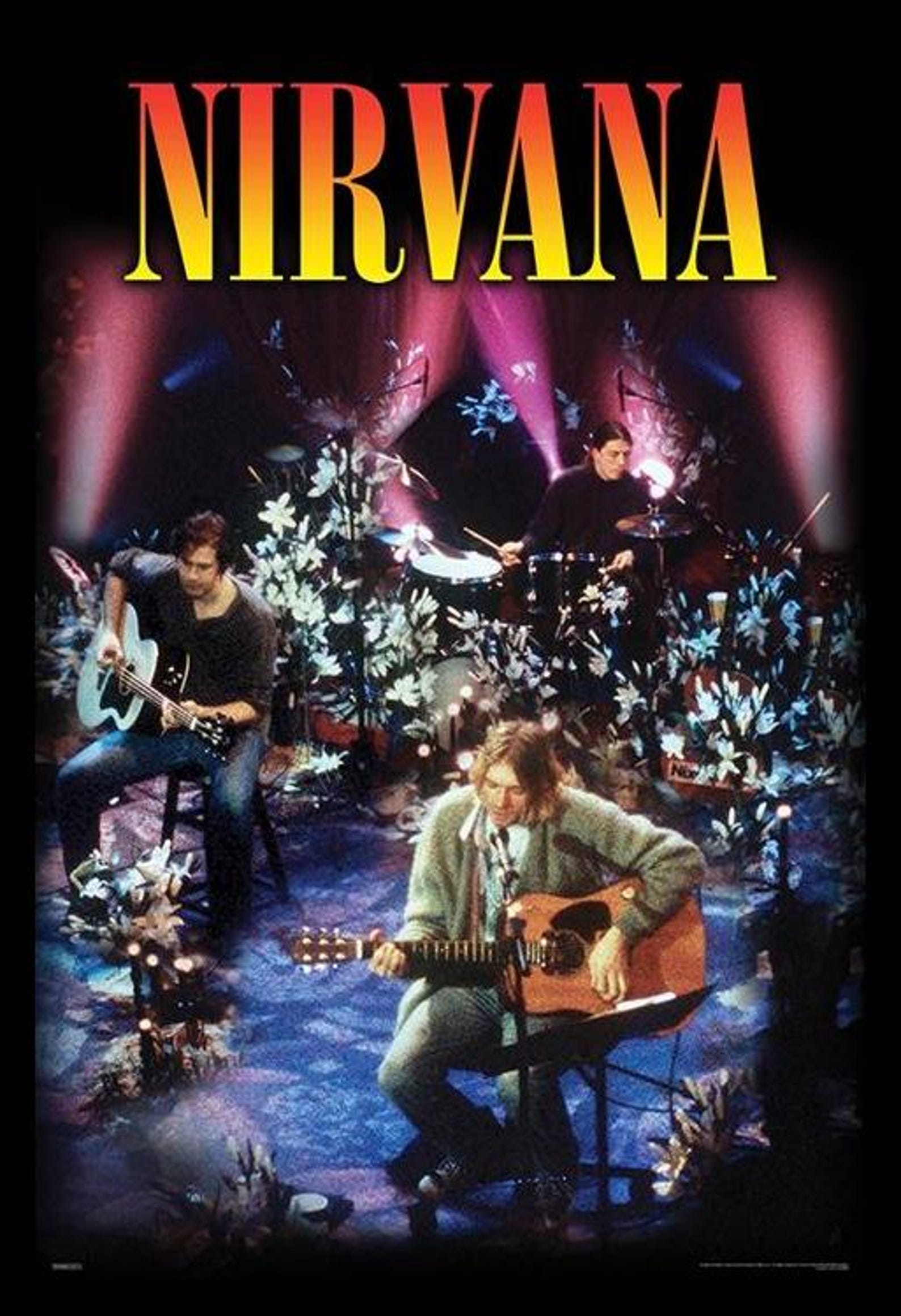 Nirvana Unplugged Unplugged Poster - Etsy