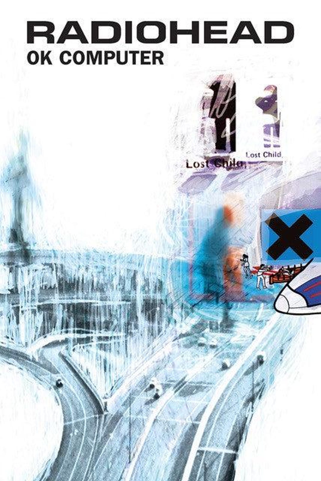 Radiohead Ok Computer Album Cover Poster - Etsy