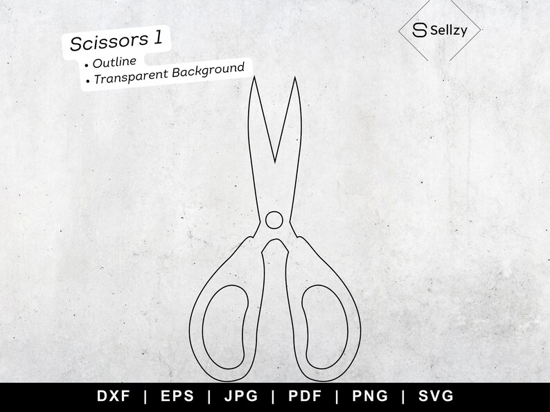 Scissors Bundle SVG | Scissors Outline SVG | Crafting Scissors ...