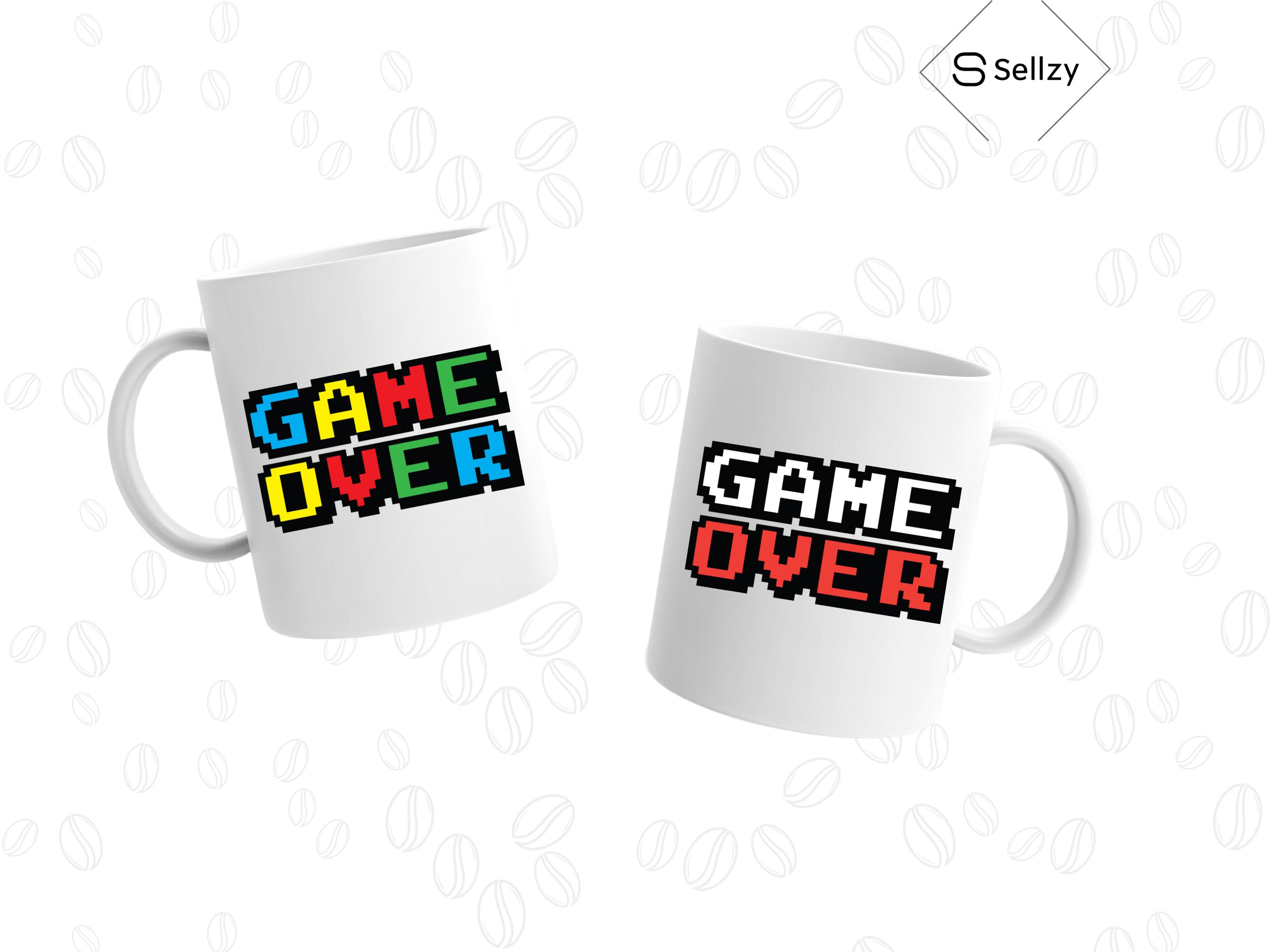 Game Over Pixels | Game Over SVG | Game Over Cricut SVG | Funny Gamer ...