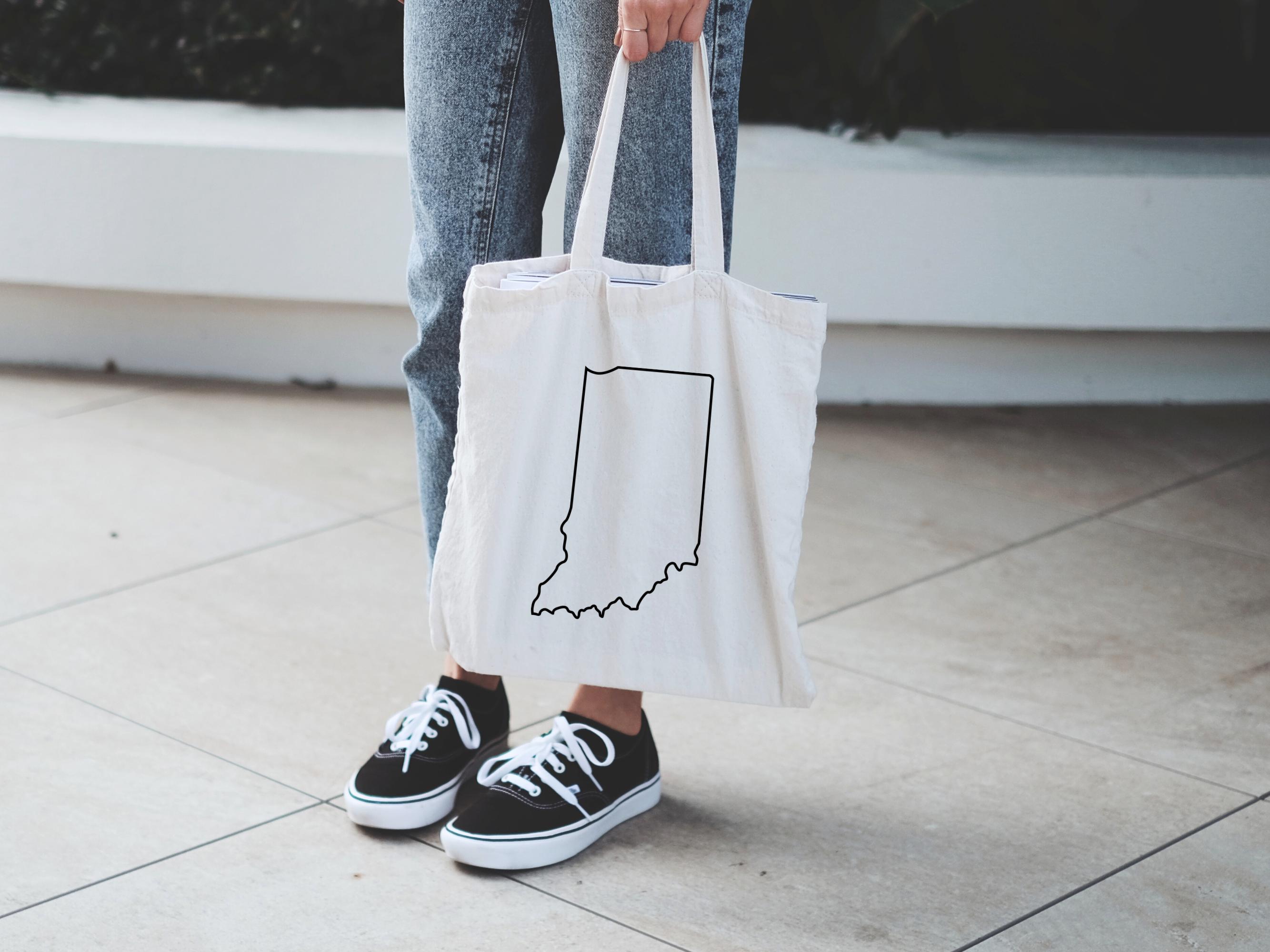 Indiana Outline SVG Files | Indiana Cut Files | Indiana Outline PNG ...