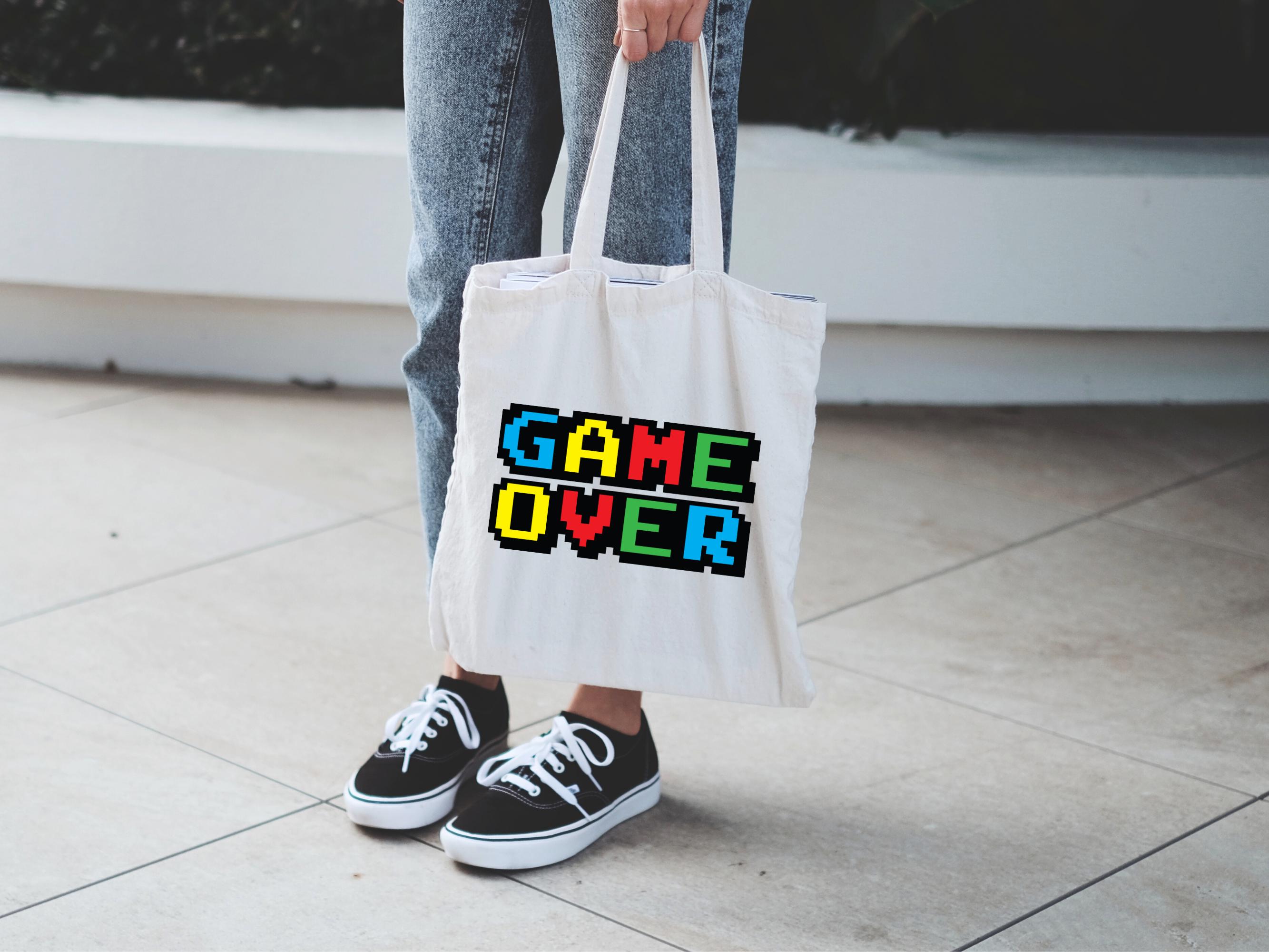 Game Over Pixels | Game Over SVG | Game Over Cricut SVG | Funny Gamer ...