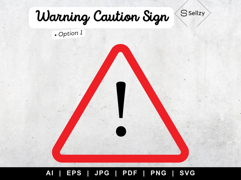 Warning Caution Sign SVG Bundle | Warning Caution Sign SVG | Blocked ...