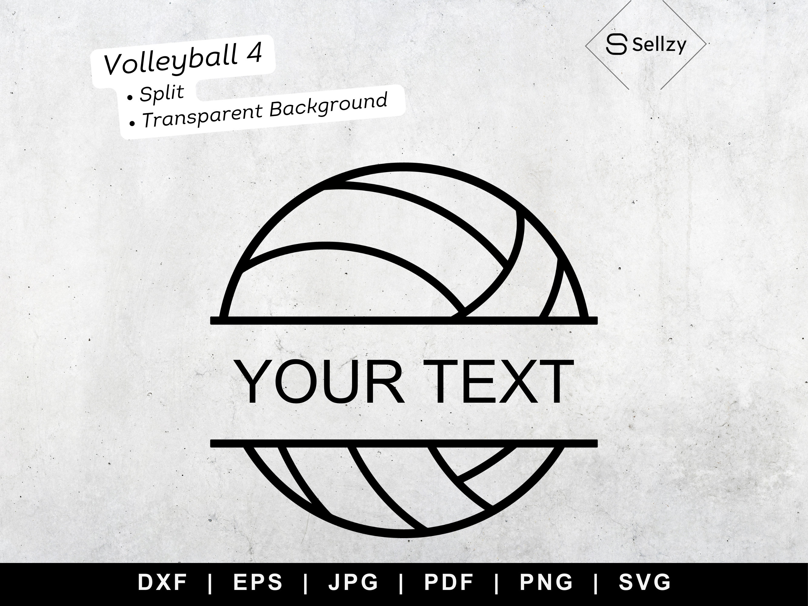 Volleyball Bundle | Volleyball Outline | Volleyball Vector | Volleyball ...