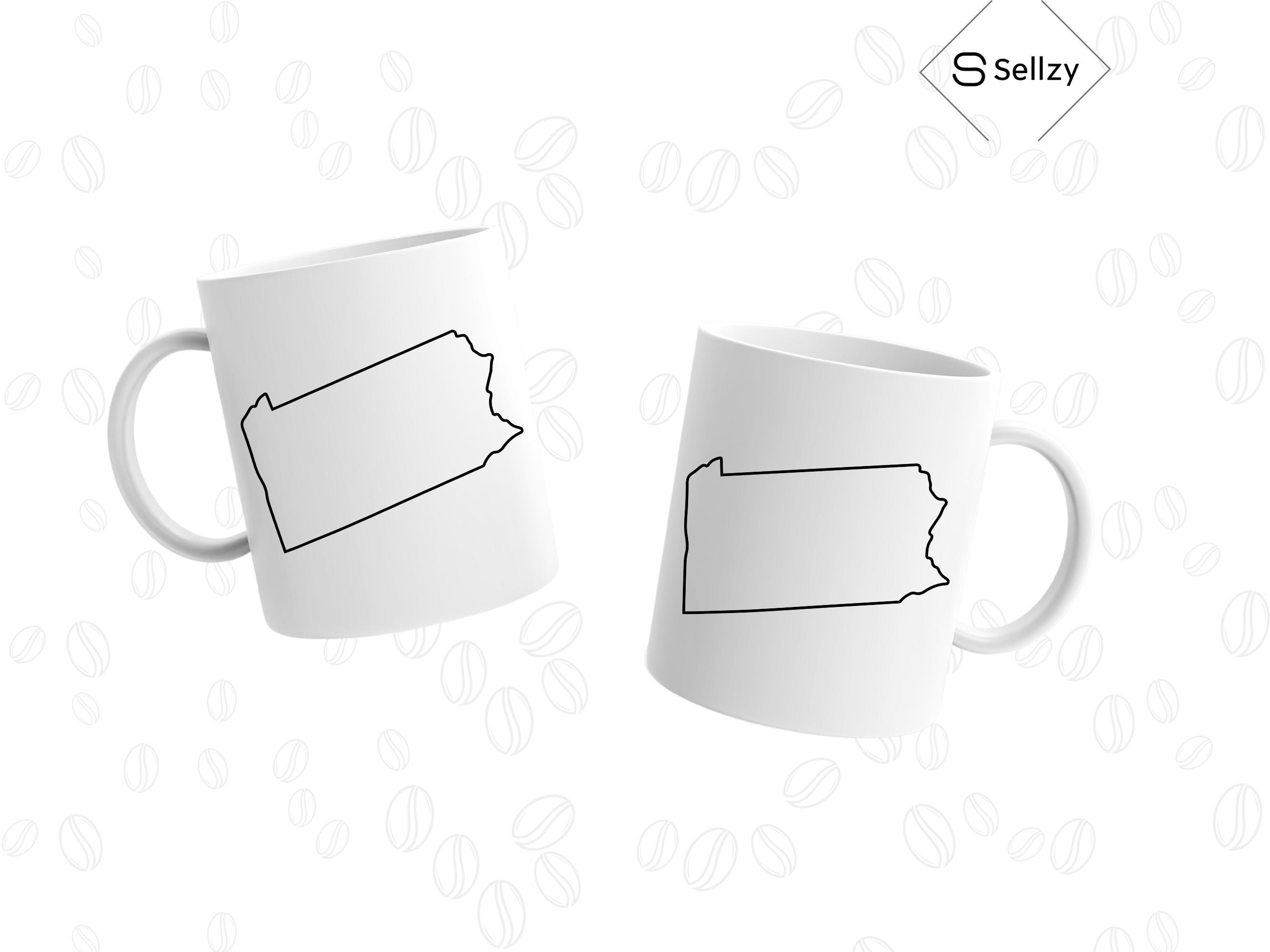 Pennsylvania Outline SVG Files | Pennsylvania Cut Files | Pennsylvania ...