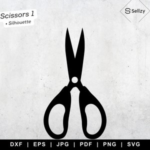 Scissors Bundle SVG Scissors Outline SVG Crafting Scissors Scissors ...