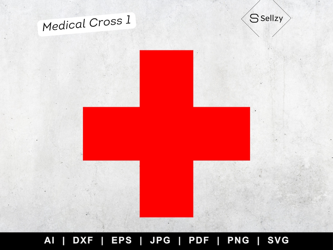 Medical Cross SVG Bundle | Red Cross Nurse Clipart | Healthcare SVG ...