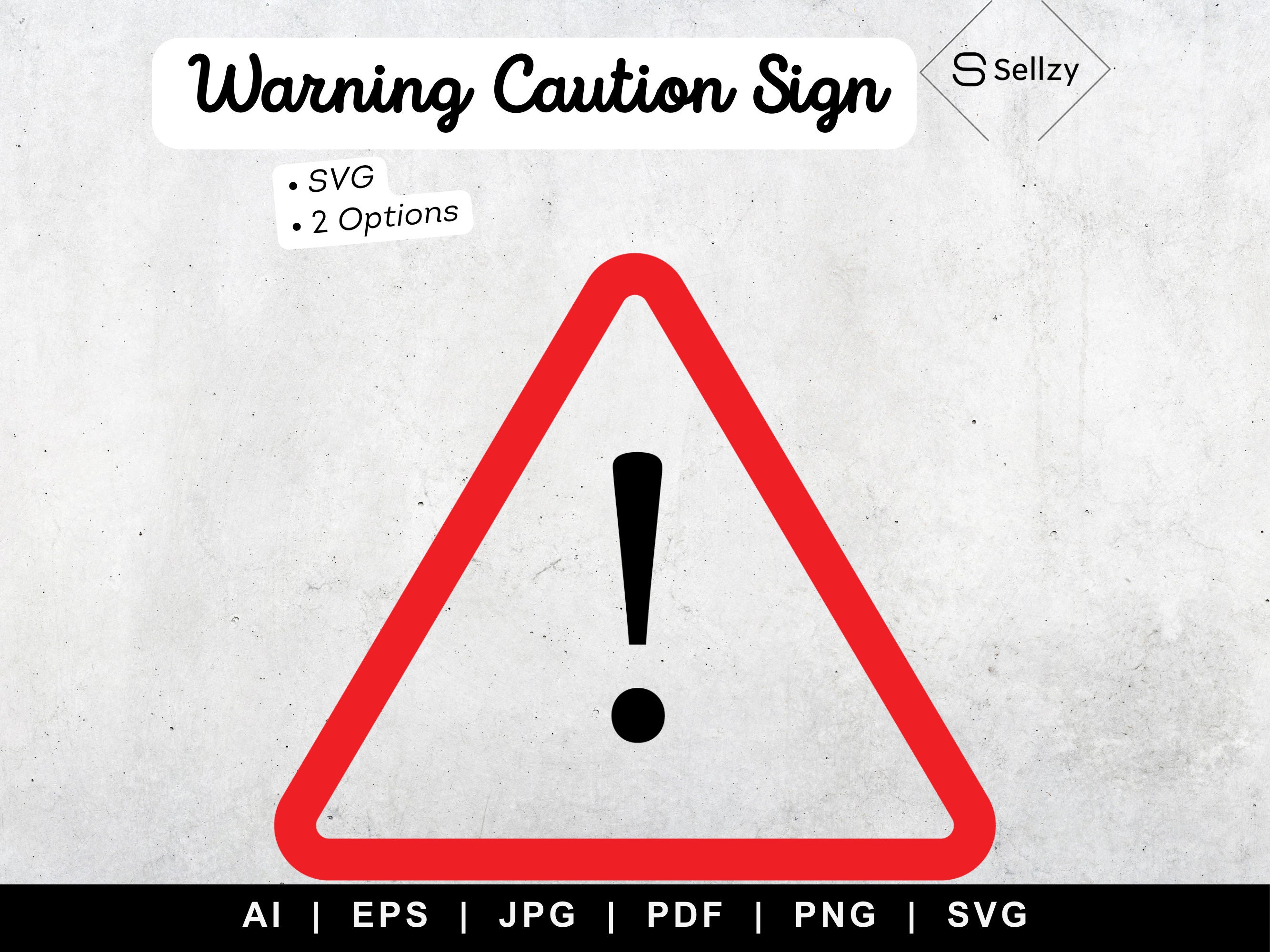 Warning Caution Sign SVG Bundle | Warning Caution Sign SVG | Blocked ...