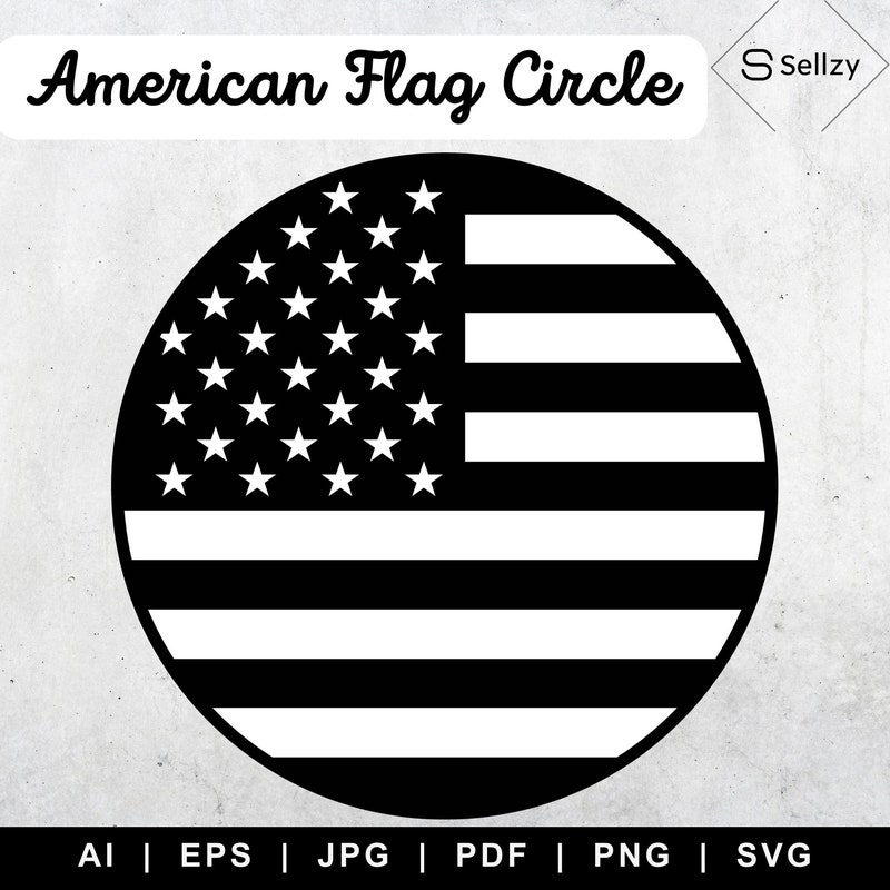 American Flag Svg - Etsy