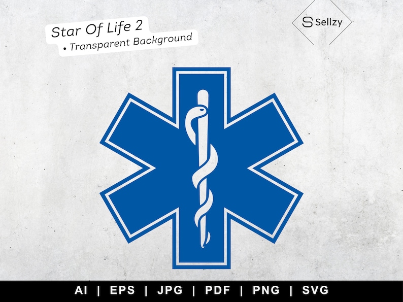 Star of Life SVG Bundle | EMS Star Svg| Emergency Medical Services SVG ...