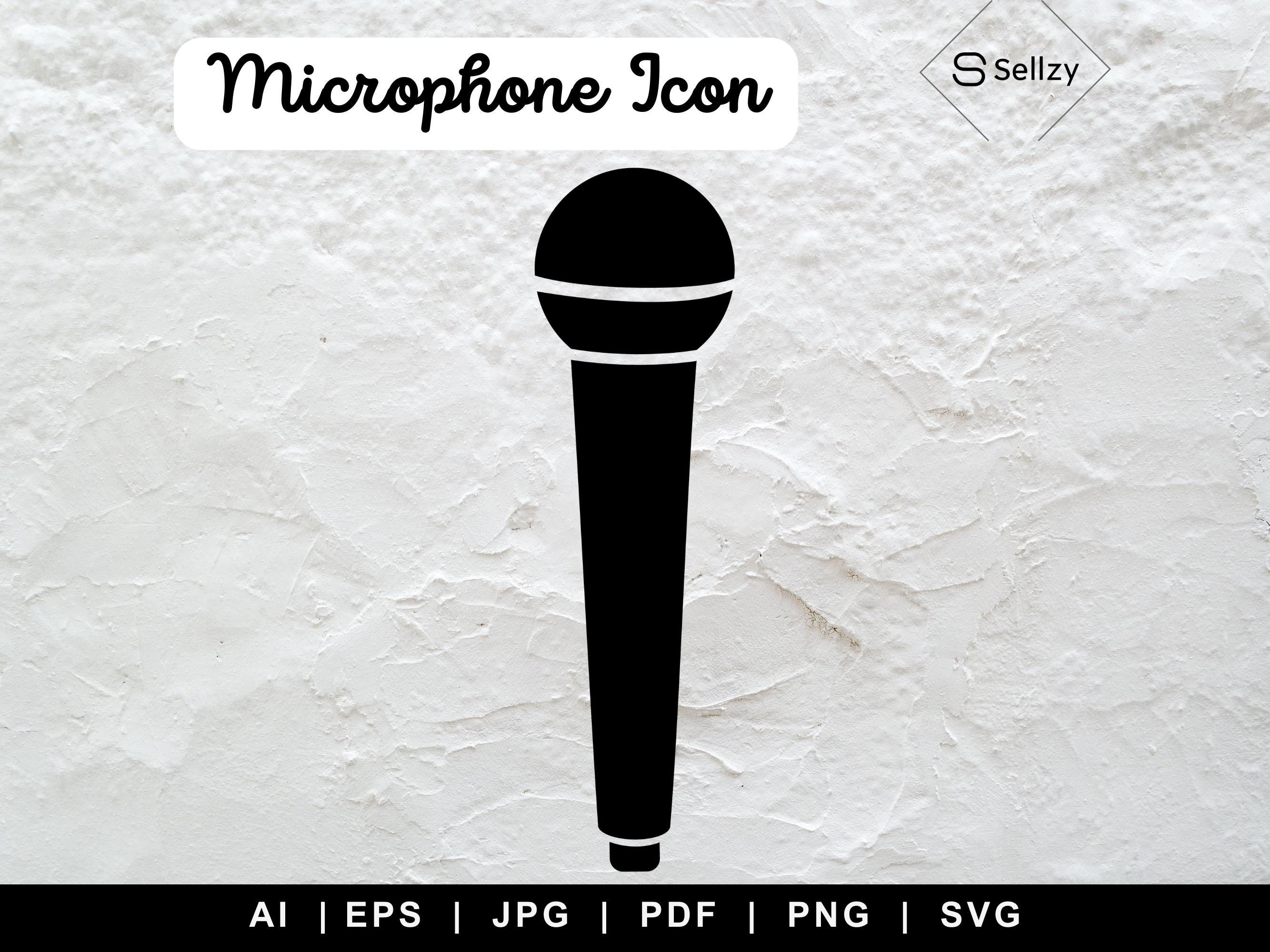 Microphone SVG | Microphone PNG | Microphone Silhouette | Music Svg ...