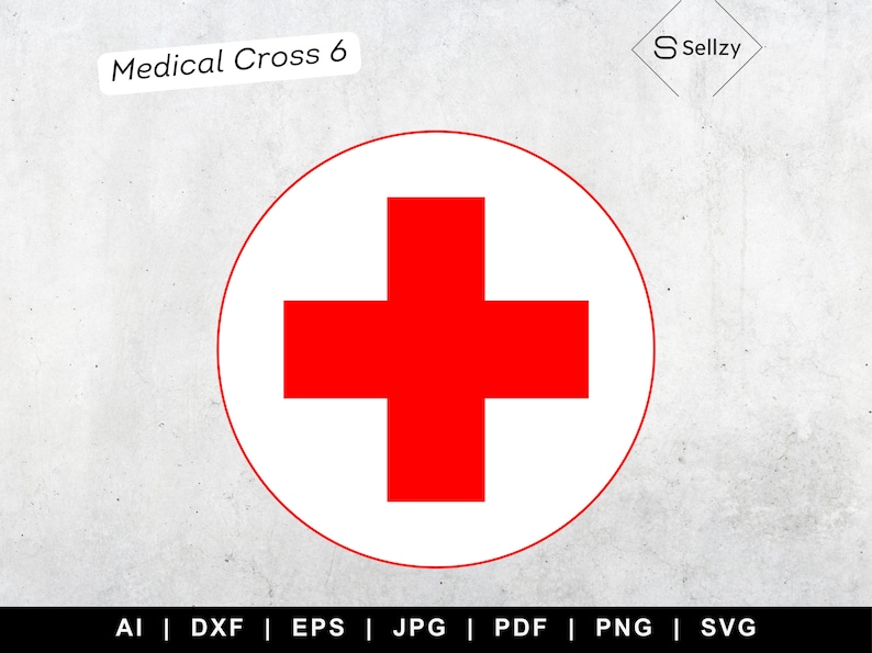 Medical Cross SVG Bundle | Red Cross Nurse Clipart | Healthcare SVG ...