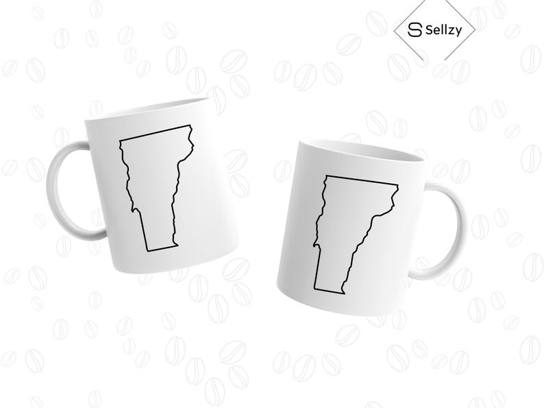 Vermont Outline SVG Files | Vermont Cut Files | Vermont Outline ...