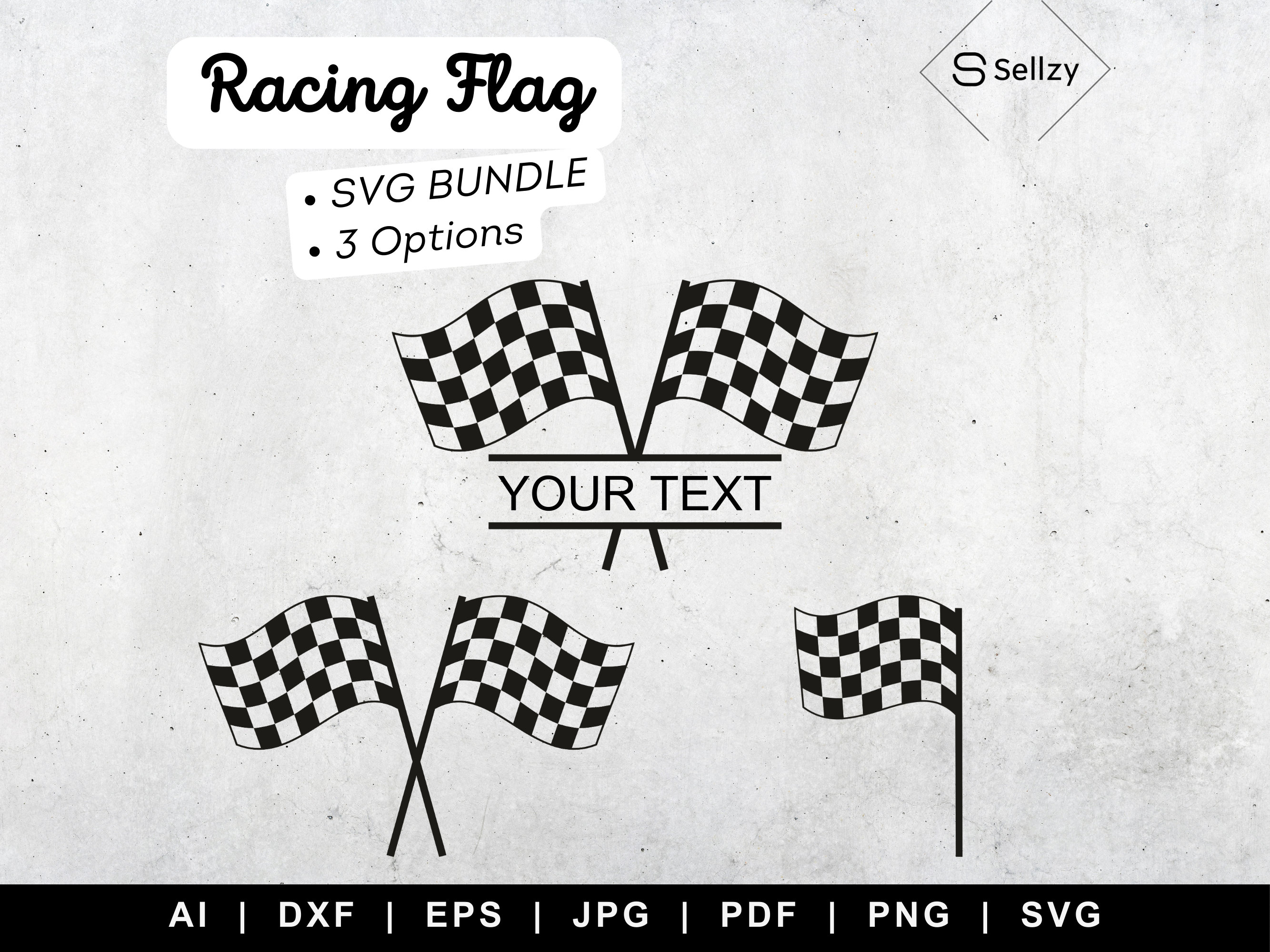 Racing Flag Bundle | Racing Flag Outline | Racing Flag Name | Racing ...