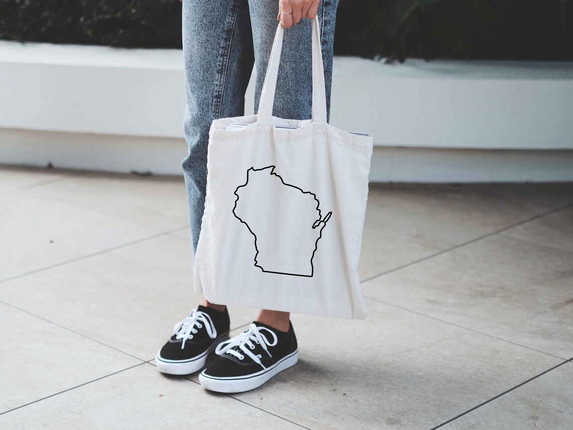 Wisconsin Outline SVG Files Wisconsin Cut Files Wisconsin Vector USA ...