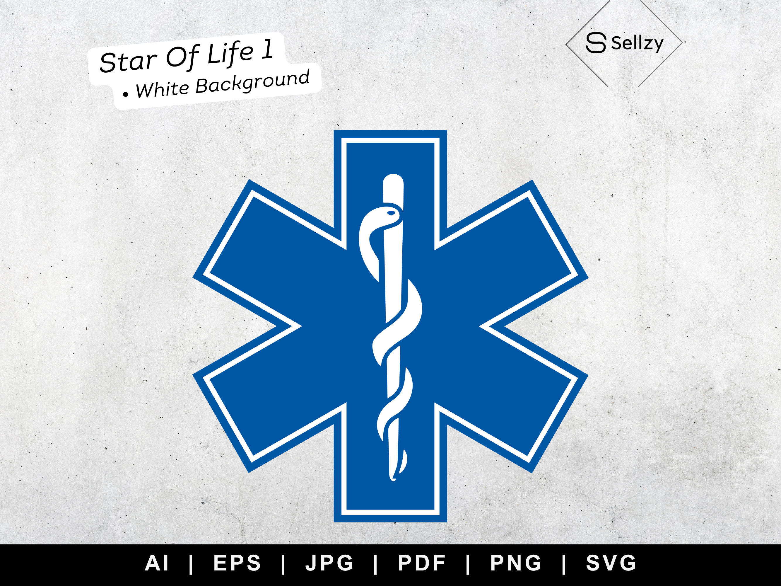 Star of Life SVG Bundle | EMS Star Svg| Emergency Medical Services SVG ...